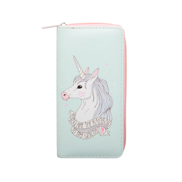 Unicorn Cute Long Wallet – UnicornTop.com